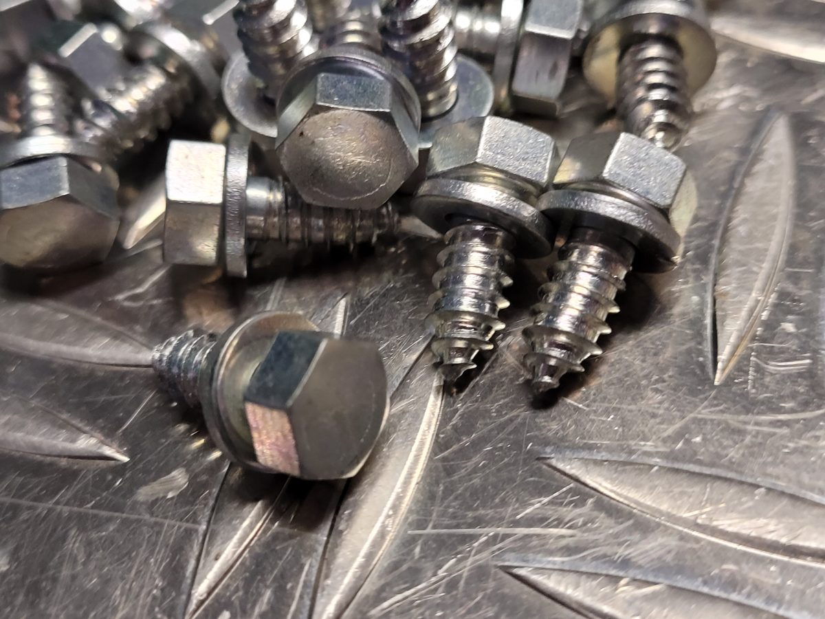 100 x Kombi-Blechschraube nach DIN 7976 6,3 x 16 mm, mit ...