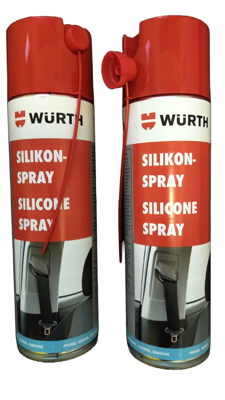WÜRTH SILIKONSPRAY 2×500 ml Dosen 0893 221zoll-lager.de | Zoll Lager